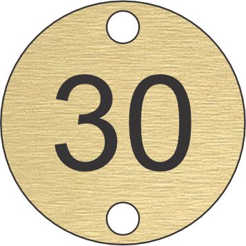 Table Numbers - Braccio.co.uk