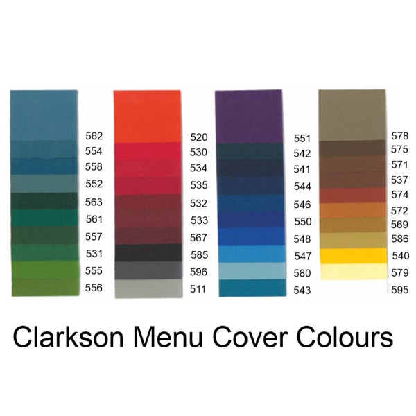 Clarkson Tariff Menu Board, A4 Paper Holder, - Braccio.co.uk