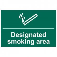 Smoking & Vaping Signs - Braccio.co.uk