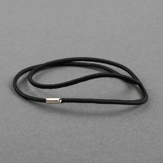 Black Elastic Loop for Menu Covers - Braccio.co.uk