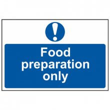 Food Prep & Hygiene Signs - Braccio.co.uk