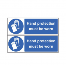 Overshoes Must Be Worn Beyond This Point Information Door Sign ...