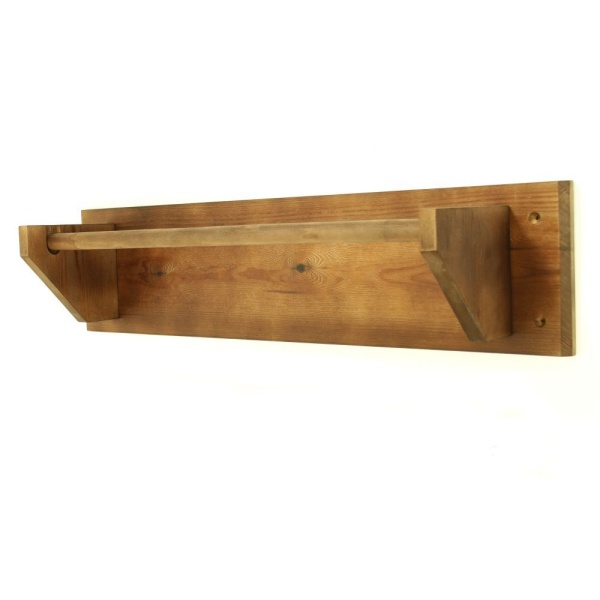Wooden Kraft Paper Roll Display Holder - Braccio.co.uk