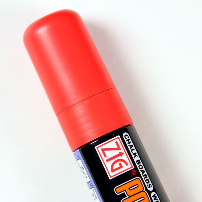 15mm Zig Posterman Assorted Chalk Pens - Wet Wipe Pens x8 - Braccio.co.uk