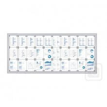 24 x A4 External Lockable Notice Board with Extra Depth - Braccio.co.uk