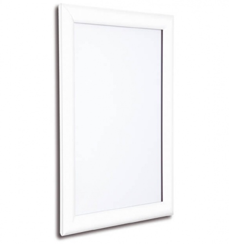 A2 White 25mm Wide Snap Frame - Braccio.co.uk