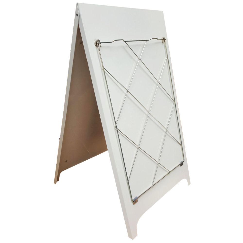 Billwire Poster Pavement Sign, A3 & A2 Size, Black & White - Braccio.co.uk