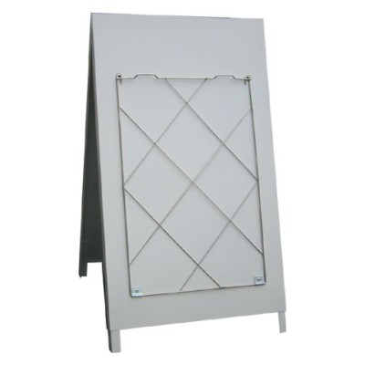 Billwire Poster Pavement Sign, A3 & A2 Size, Black & White - Braccio.co.uk