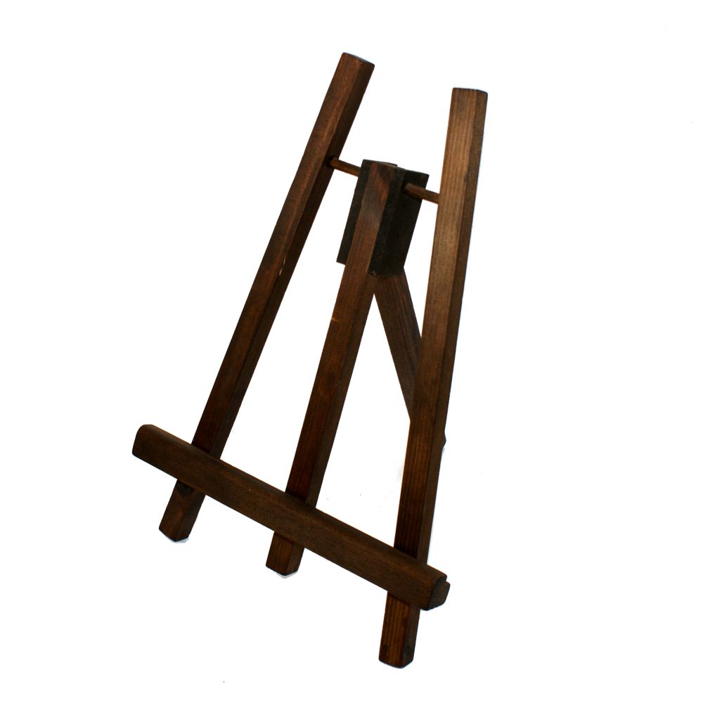 dark oak small easels with chalkboard, A3 & A4 - Braccio.co.uk