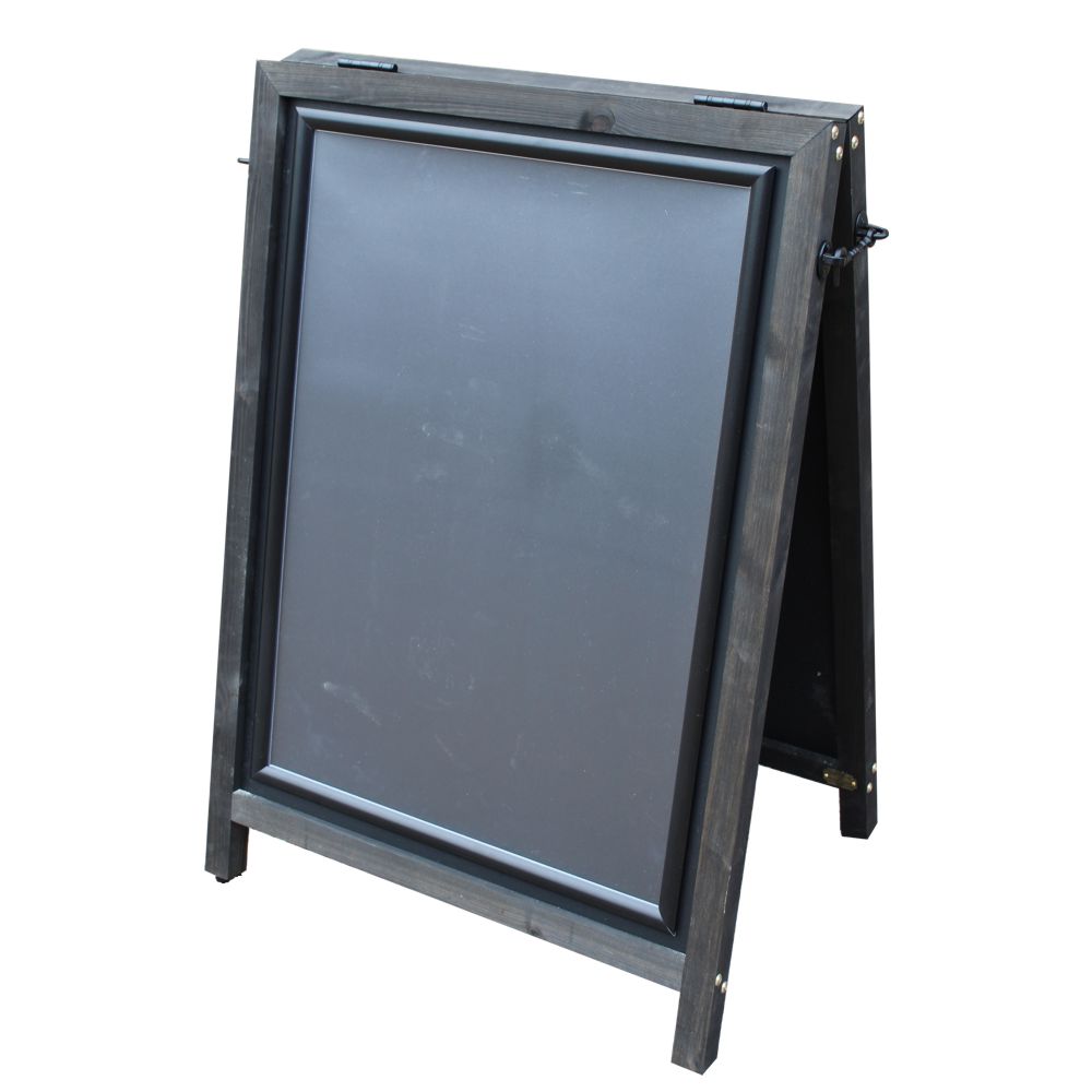 A1 Wooden Chalkboard A-boards with Poster Frame Option - Braccio.co.uk
