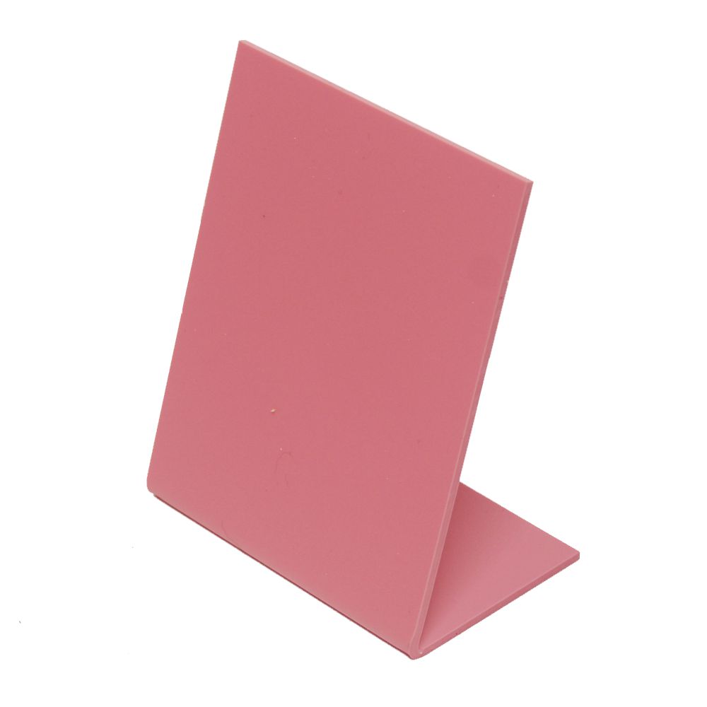 A6 Pink Acrylic Table Top Chalkboards - Braccio.co.uk