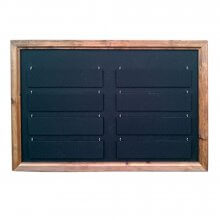 Large A0 Framed Specials Chalk Boards & Blackboards - Braccio.co.uk