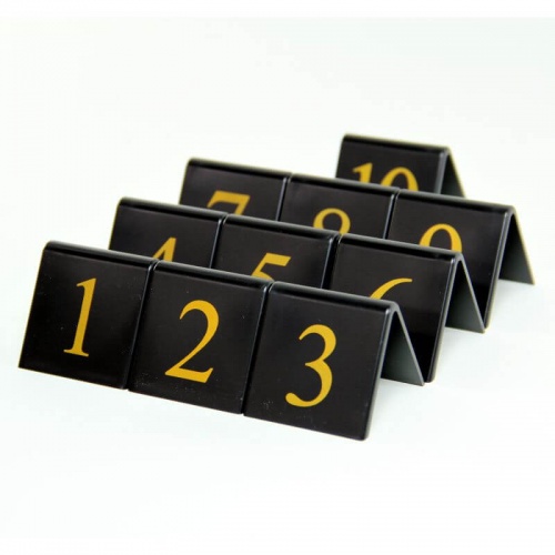 Table Numbers: BRACCIO, The Sign Specialists. No. 1 for Reserved Signs ...