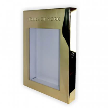 Brass Illuminated Menu Cases & menu Boxes - Braccio.co.uk