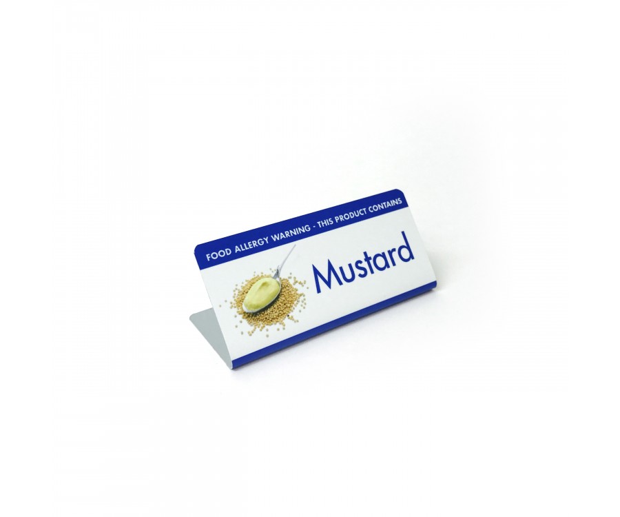 Allergy Buffet Signs - Braccio.co.uk