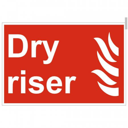 Dry Riser Location Signs - Foamex, Vinyl, Dibond, Rigid Plastic ...