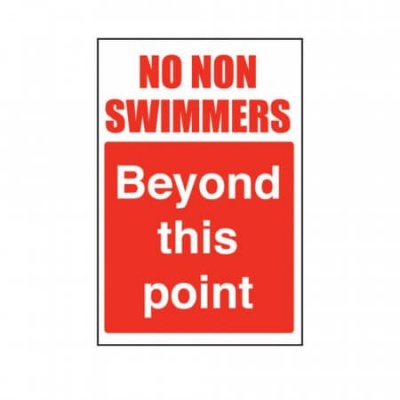 No Smoking Beyond this Point Sign - Braccio.co.uk