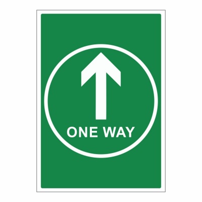 One Way System In Operation Signs - Braccio.co.uk